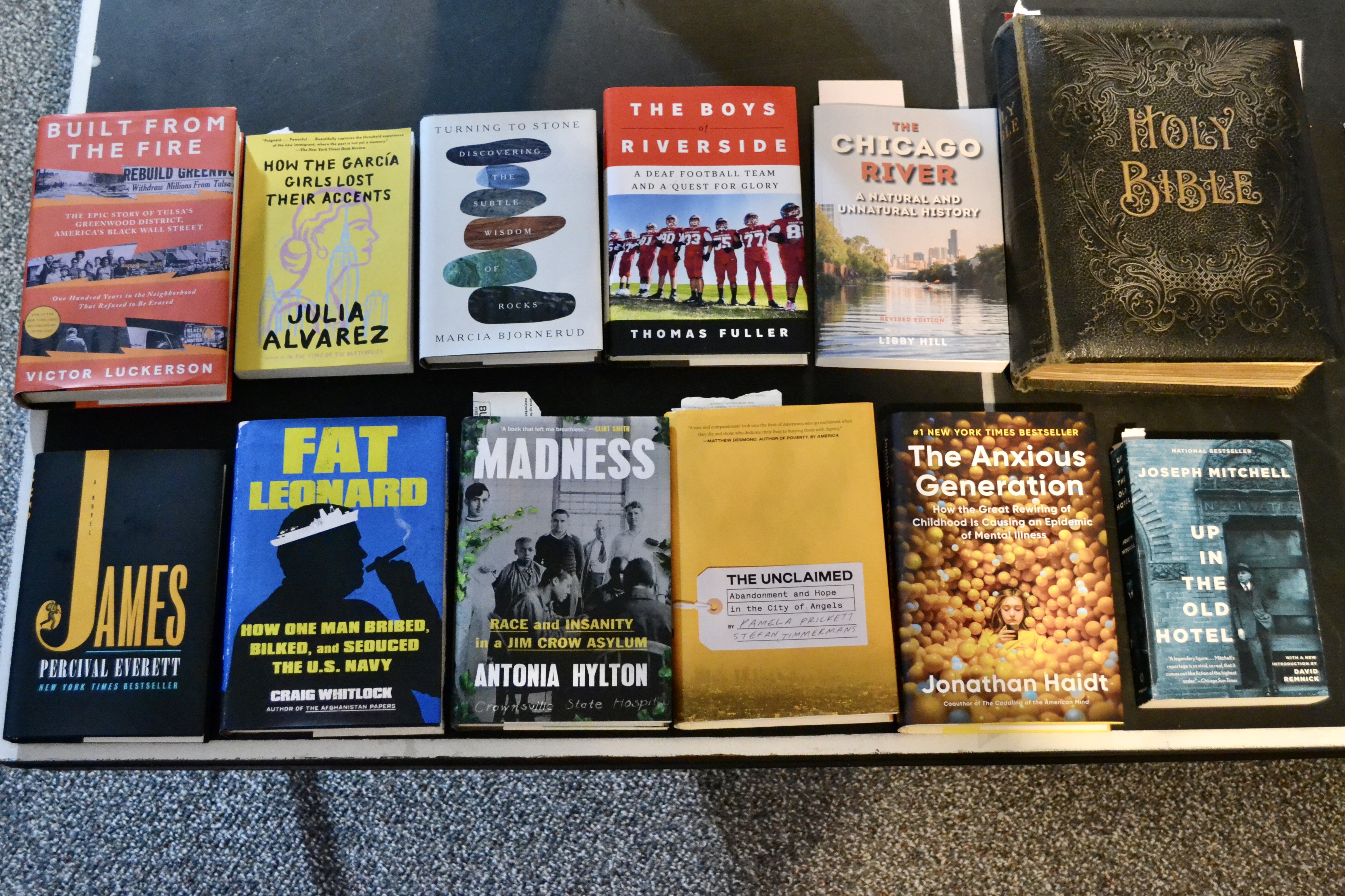 Recent Books, Including The Bible | Danny Forrest